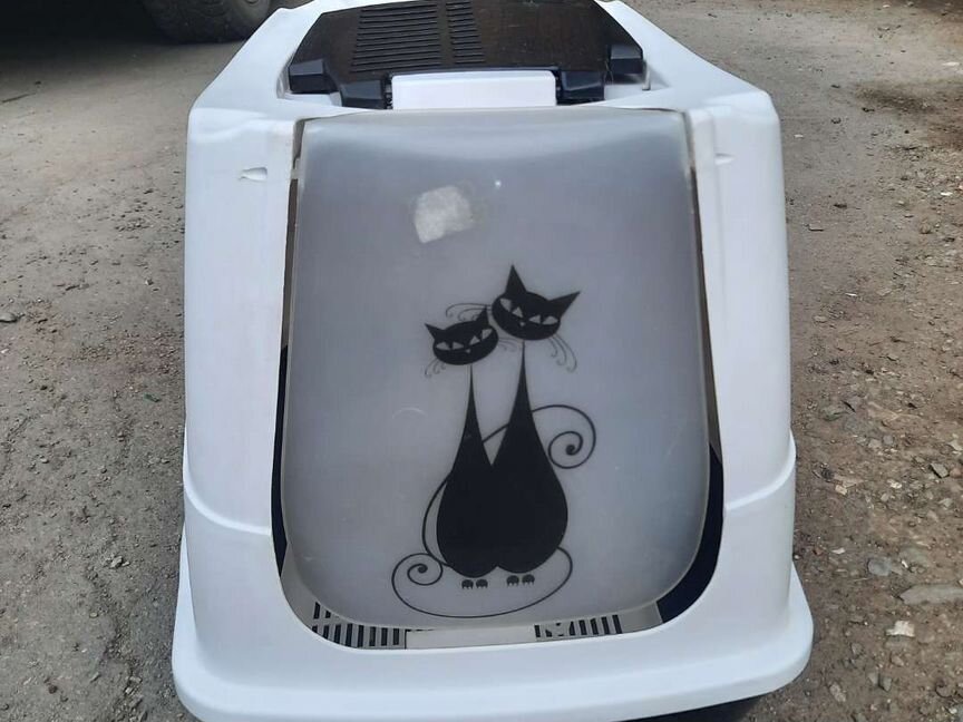 Pusheen cat(кошачий туалет)