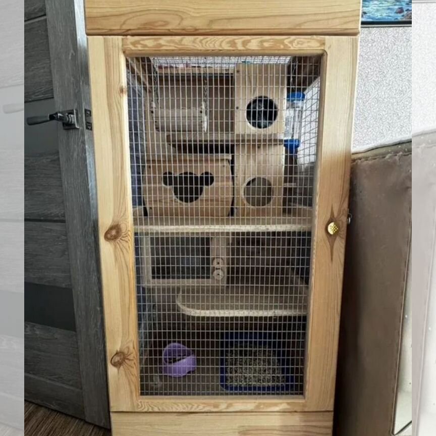 Витрина для шиншилл