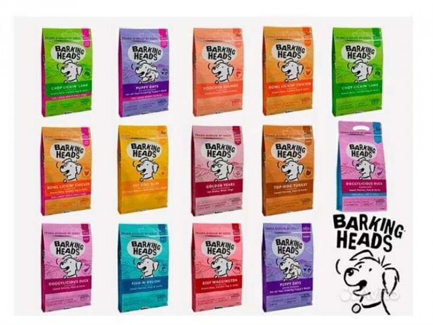 Баркинг Хэдс хедс Barking Heads для собак