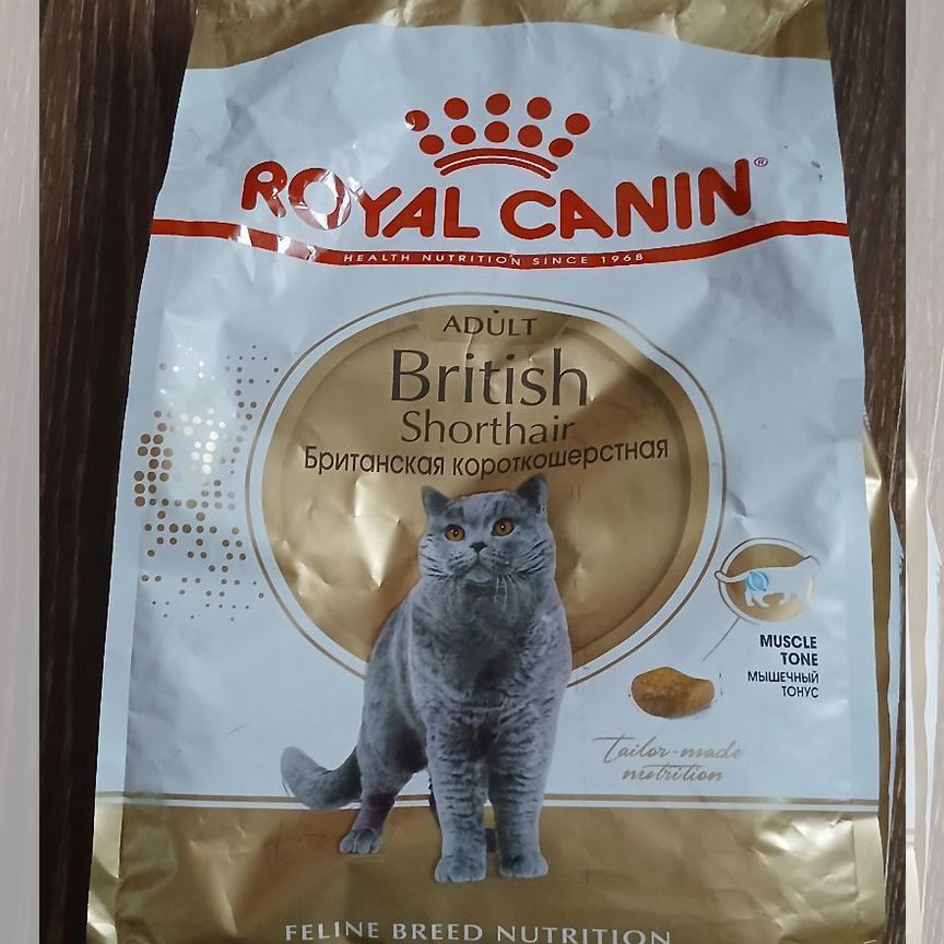 Корм для кошек royal canin british