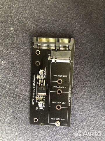 Переходник msata m2 ssd SATA купить в Москве | Электроника | Авито
