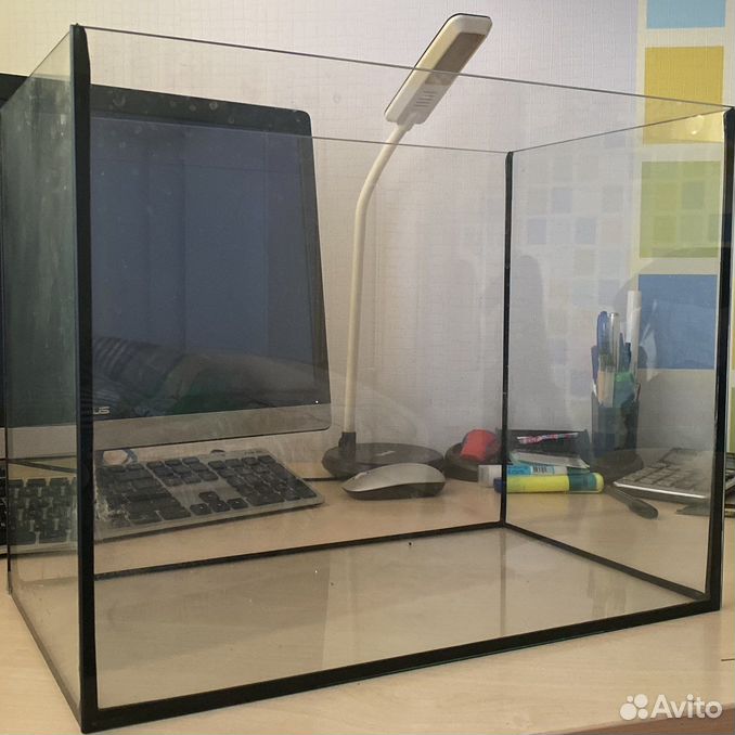 Акввриум, фильтр и лампа