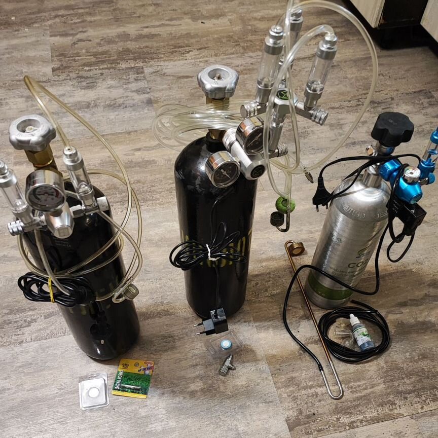 Система подачи со2 в аквариум