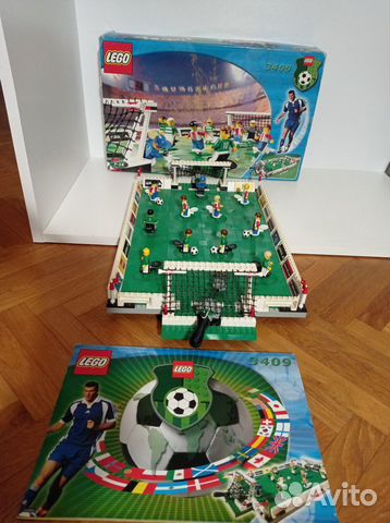 Lego Футбол 3409 (2000-го года), полный + коробка купить в Москве ...