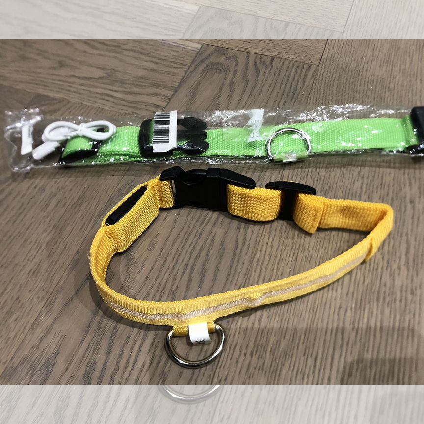 Ошейник для собак с подсветкой