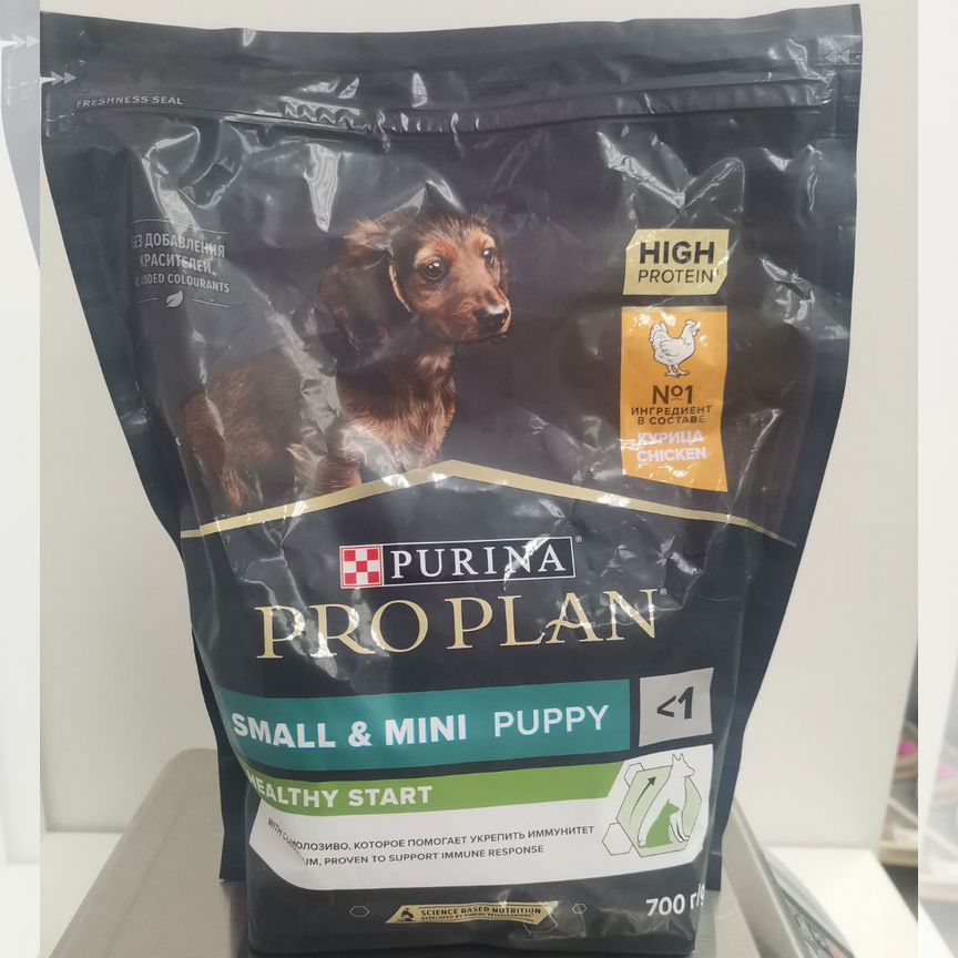 Pro Plan Mini Puppy курица/рис корм д/щенков 700 г