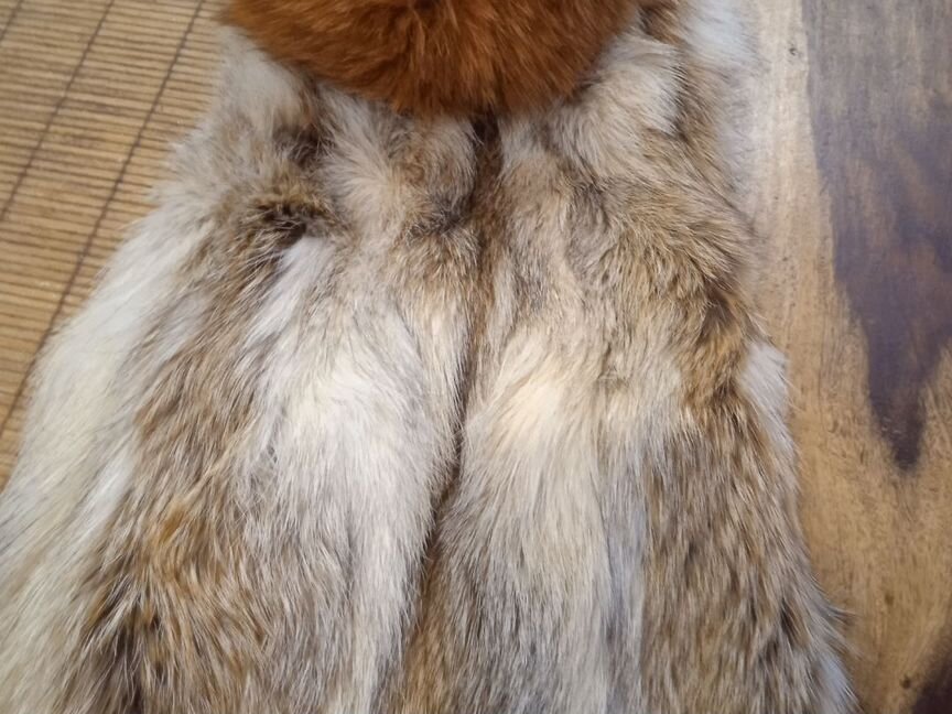 Шубка для средней собачки из лисы