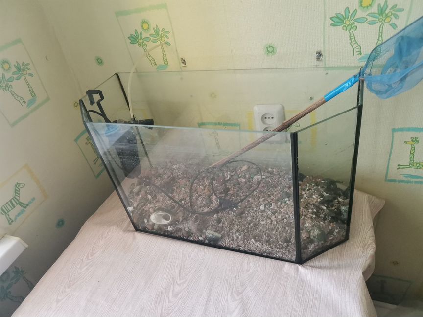 Аквариум60л с фильтром
