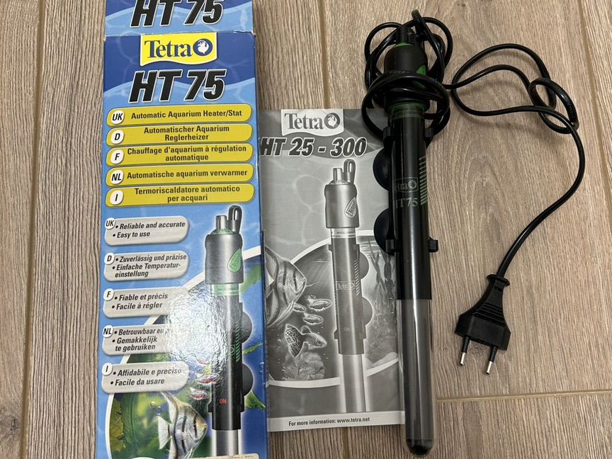 Вкввриумный водонагреватель Tetra HT 75