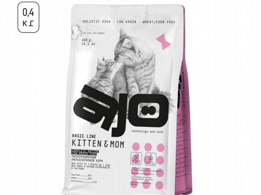 Корм для котят AJO