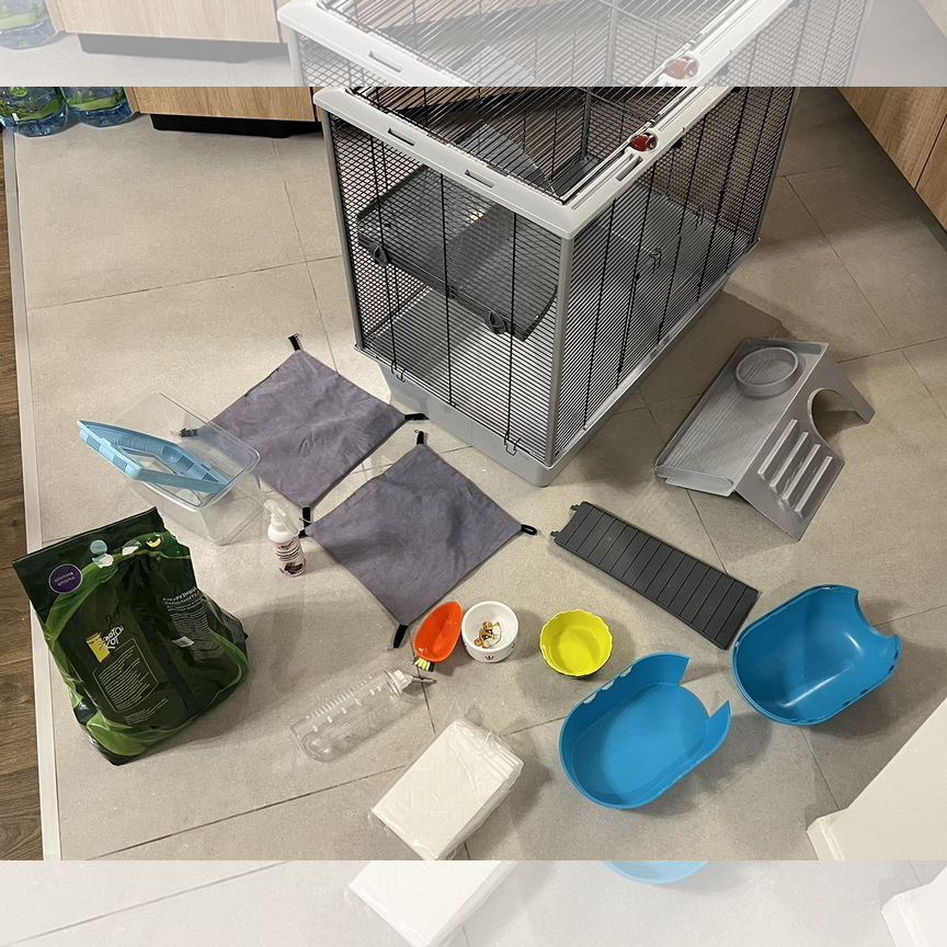 Клетка для грызунов Ferplast Furat (78х48х50)
