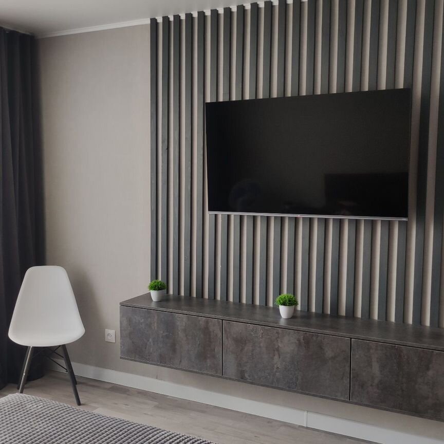 1-к. квартира, 38 м², 2 кровати