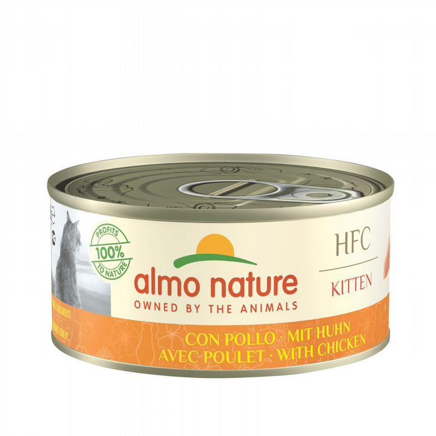 Almo Nature консервы полнорационные для котят, с к