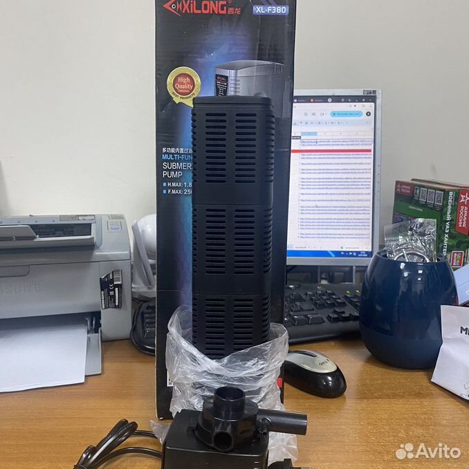 Фильт внутренний силонг XL-F380 40Вт, 2500л/ч