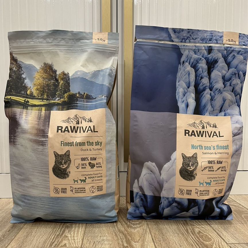 Корм для кошек rawiwal