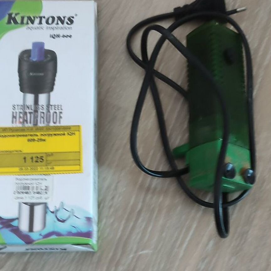 Водонагреватель и фильтр для аквариума