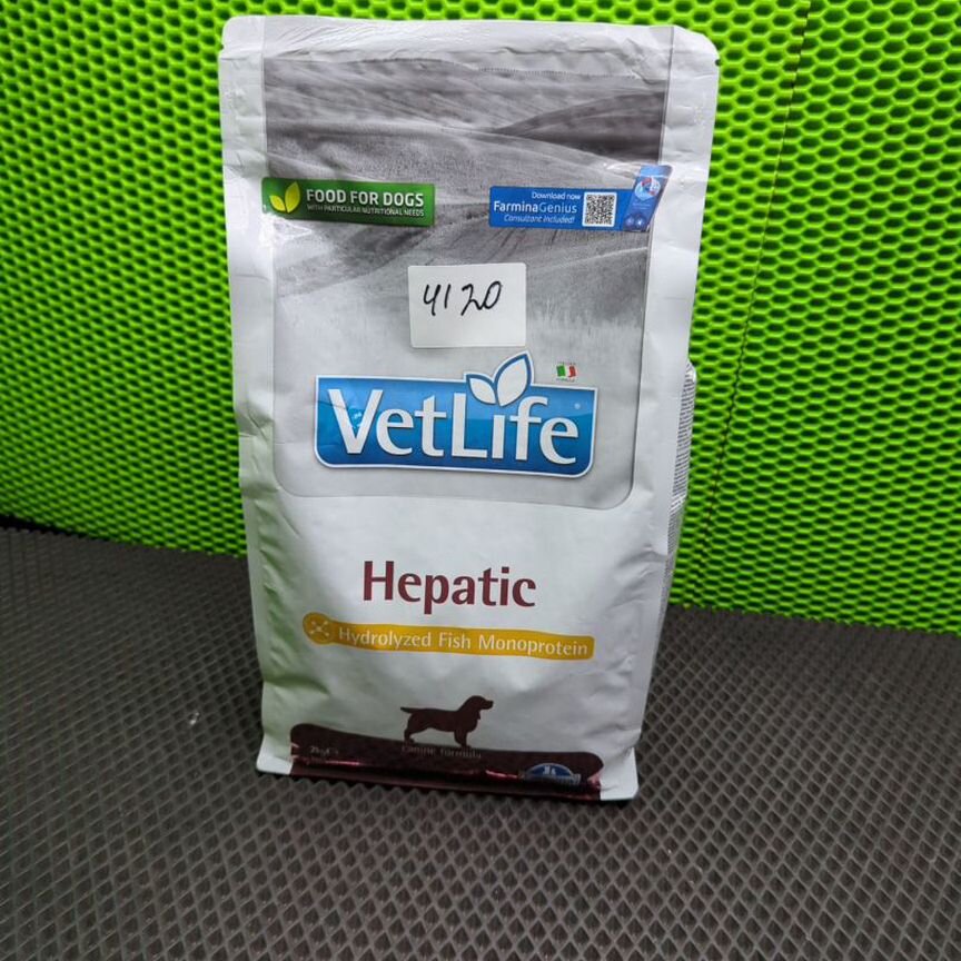 Farmina Vet Life Hepatic для собак 2 кг