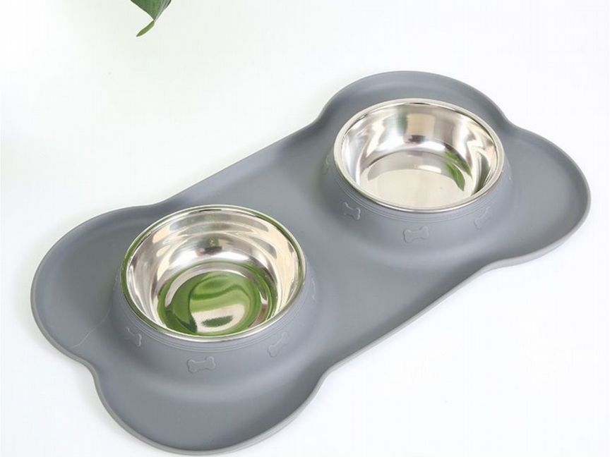 Миска двойная для кошек