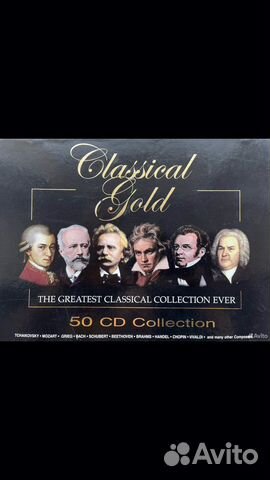 Коллекция дисков Classical Gold 50 box set купить в Москве ...