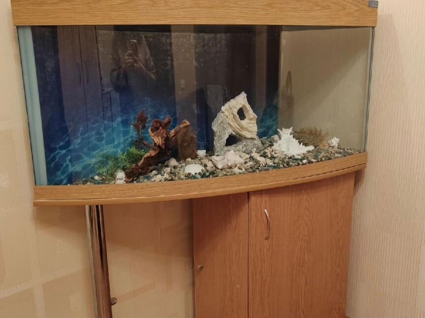 Аквариум с тумбой 180 л