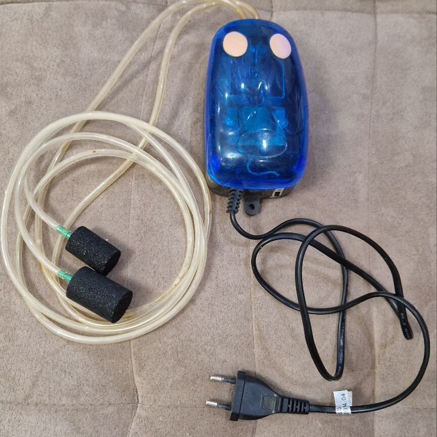 Нагреватель Aquael и компрессор hopar