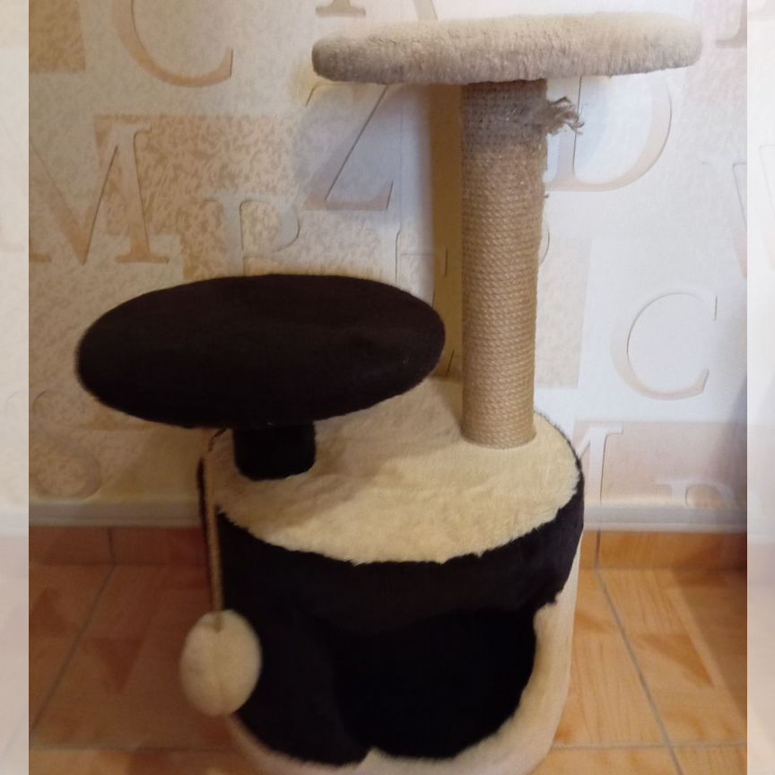 Домик для кошки с коготочкой