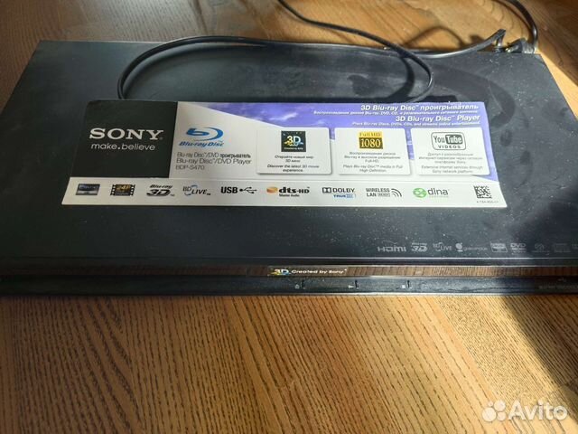 Blu-ray-плеер Sony BDP-S470 купить в Красногорске | Электроника | Авито