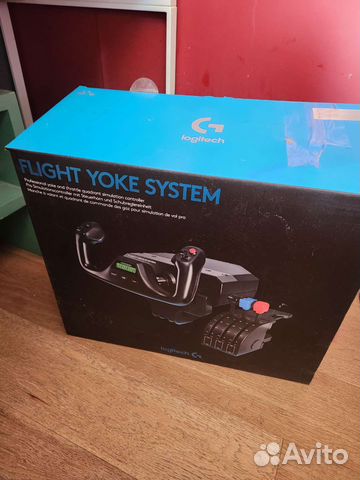 Logitech flight yoke system купить в Москве | Электроника | Авито