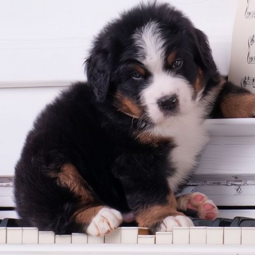 Бернский зенненхунд, щенок