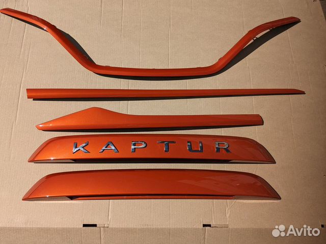 Комплект оригинальных накладок на Renault Kaptur купить в Москве ...
