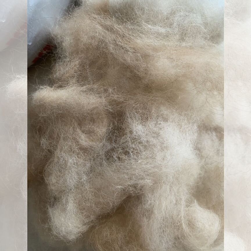 Собачья шерсть пух вычес