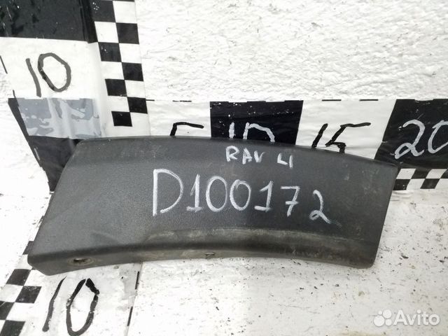 Накладка заднего бампера левая Toyota RAV4 CA40 Re купить в Москве ...