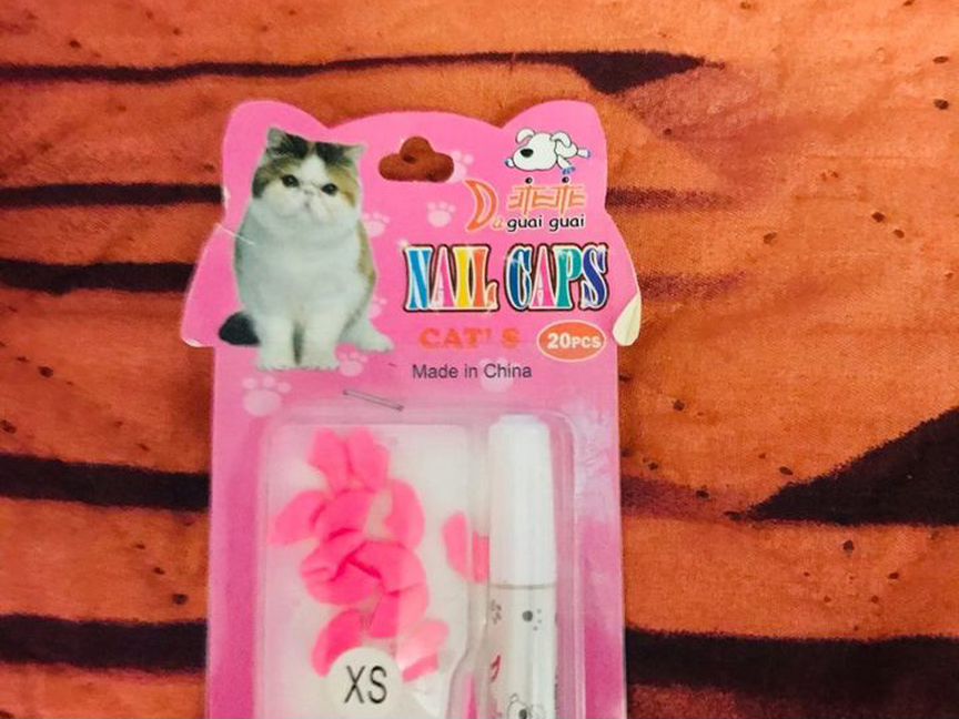 Антицарапки для кошки, размер XS