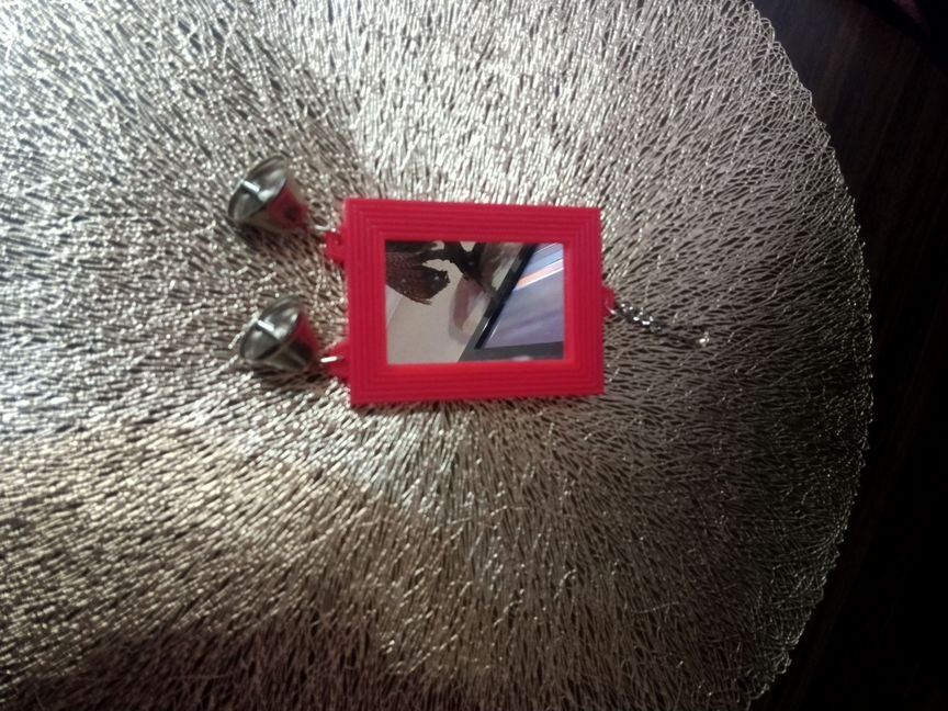 Зеркальце для попугая