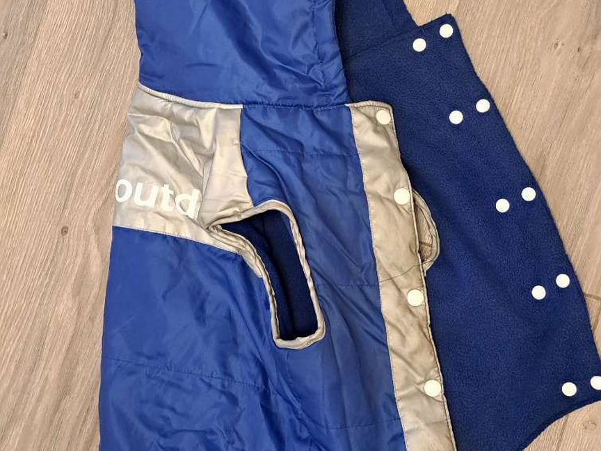 Утепленная накидка для собаки