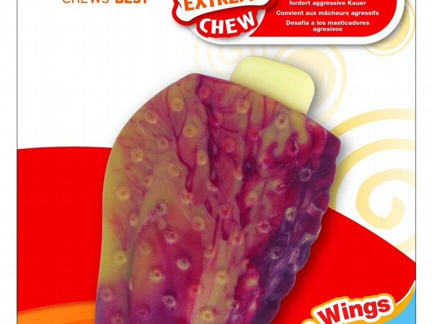 Nylabone куриное крылышко экстра-жесткое, S