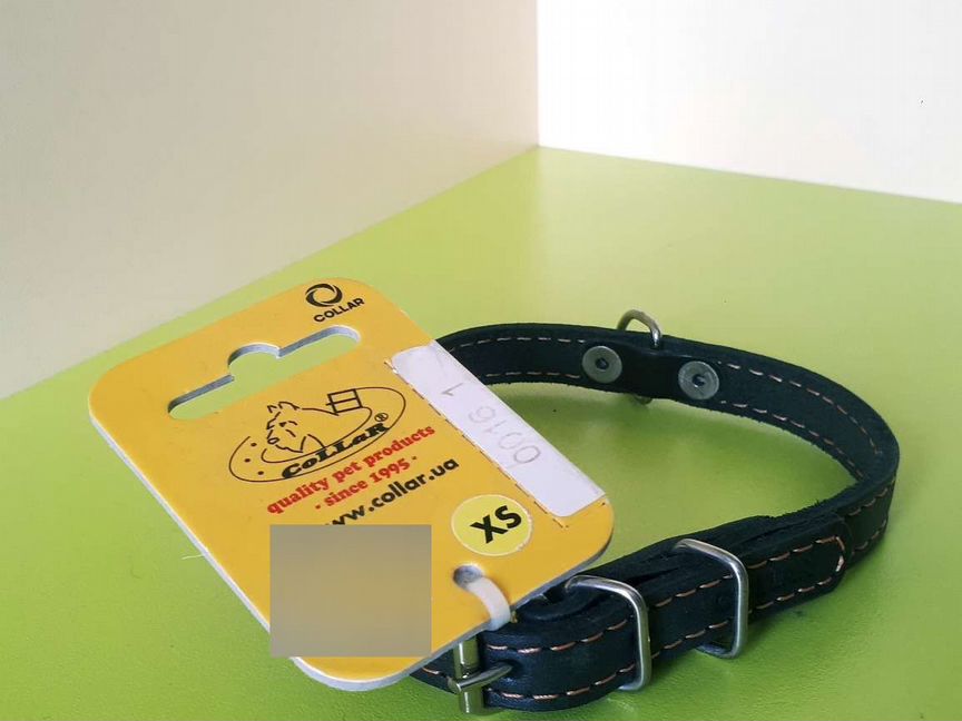 Ошейник для собак Collar,кожа,новый,xs
