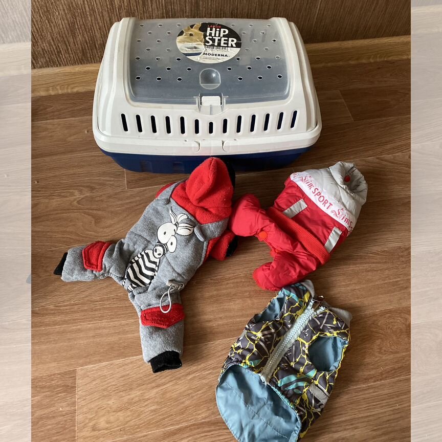 Переноска и одежда для собаки