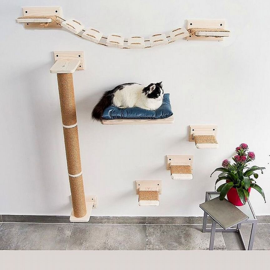 Игровой настенный комплекс для кошек