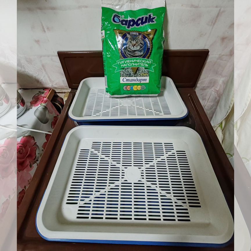 Кошачий наполнитель силикагель