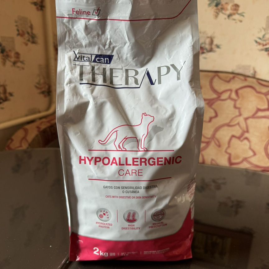 Корм Vitalcan hypoallergenic для кошек