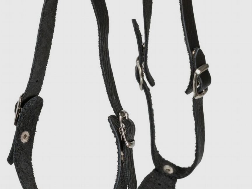 Шлейка кожаная chokerz для маленьких собак