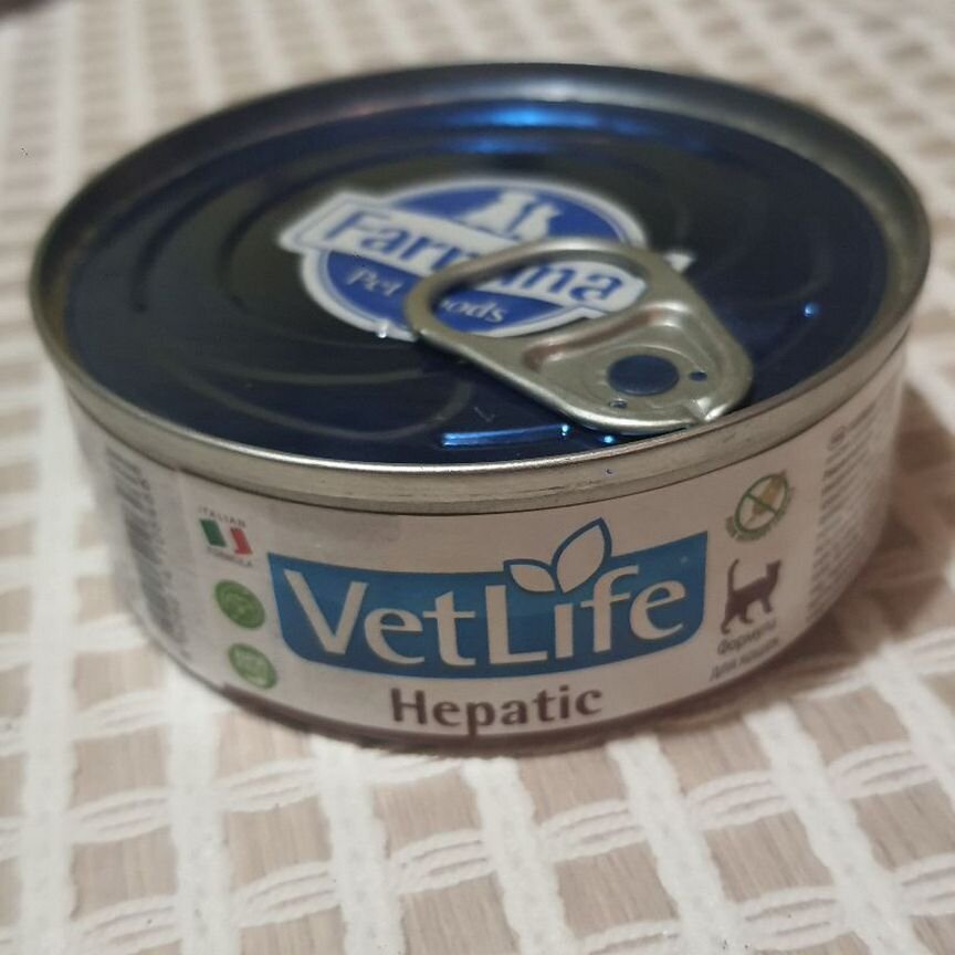 Кошачий корм Hepatic Farmina