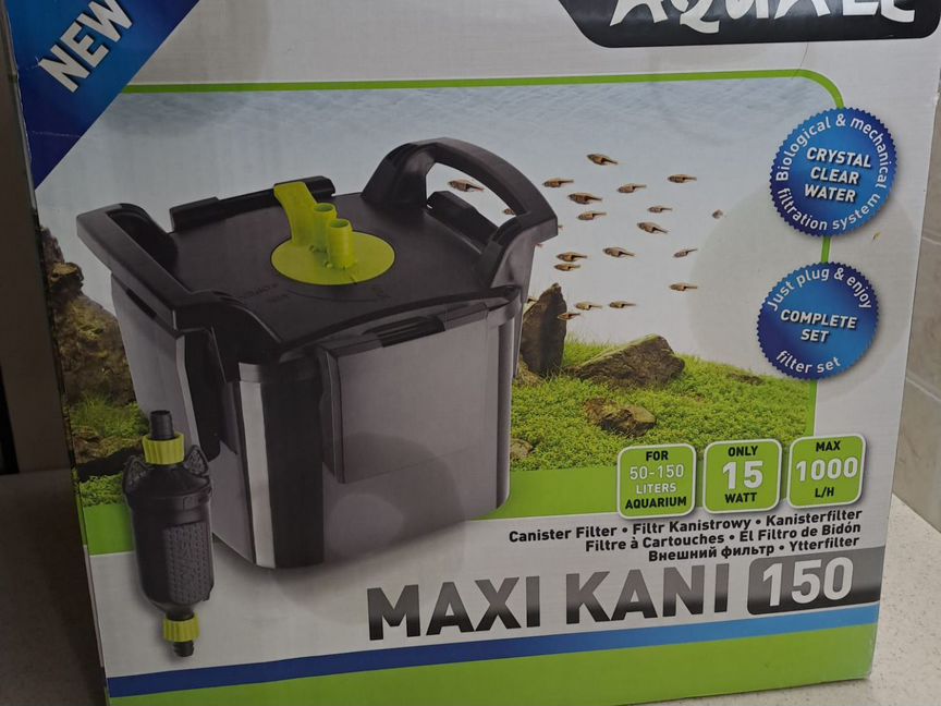 Внешний фильтр Aquael Maxi Kani 150