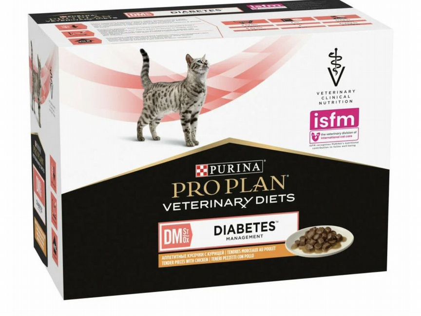 Purina Pro Plan Diabetes Management для кошек