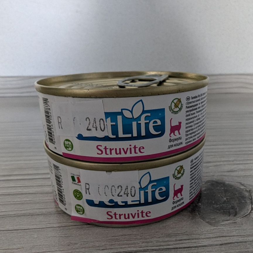 Корм для кошек vetlife struvite