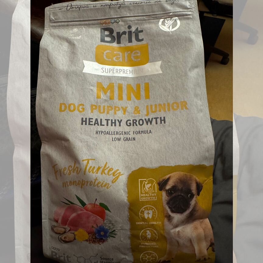 Корм brit care mini