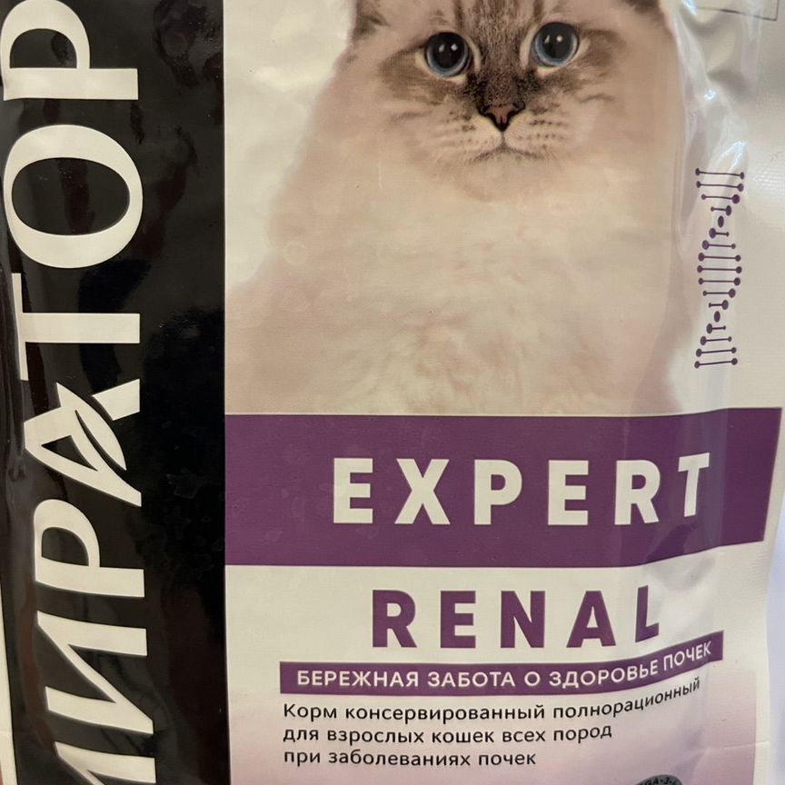 Корм для кошек мираторг renal