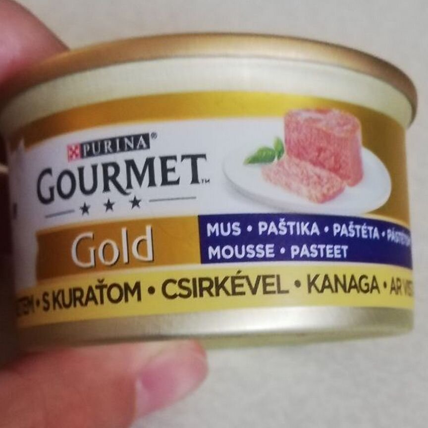 Purina gourmet gold паштет