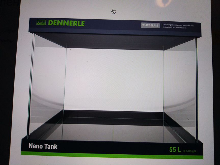 Аквариум Dennerle Nano Scaper's Tank White Glass